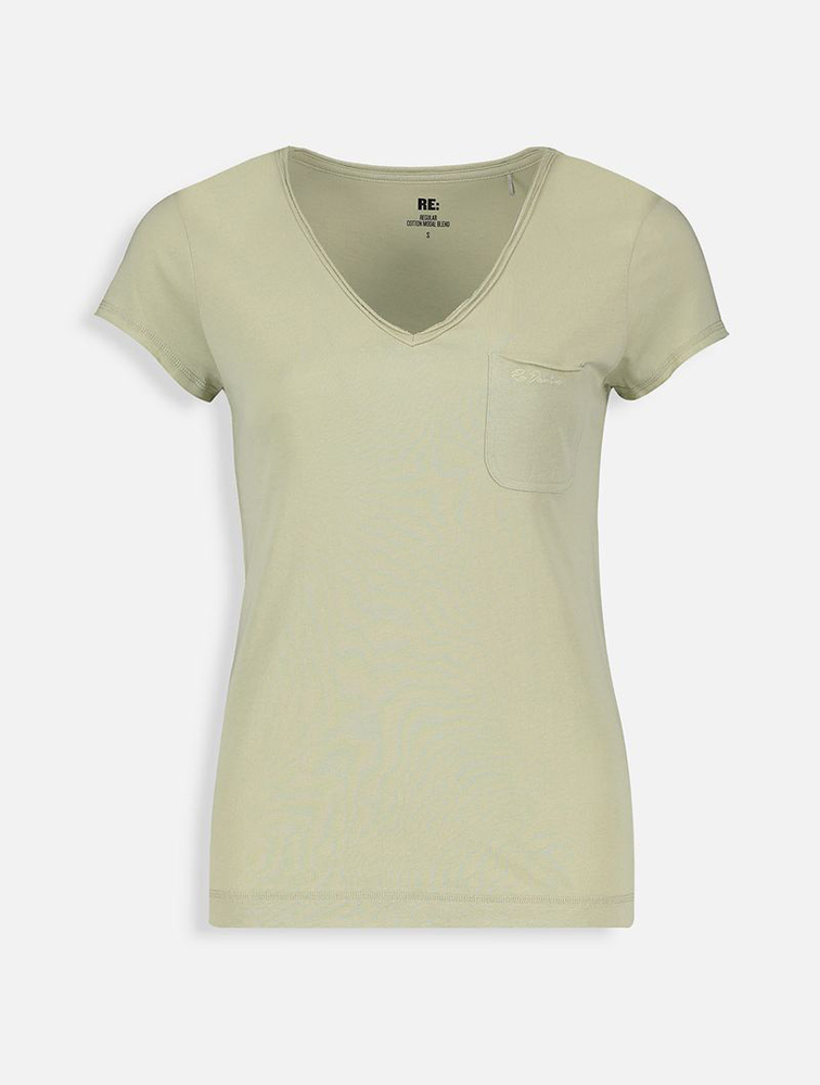 MyRunway | Shop RE: Sage Basic V-Neck Core Tee for Women from MyRunway.co.za